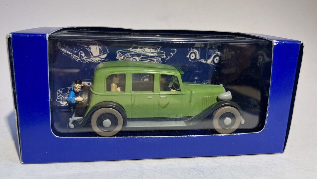 NEW Atlas Tintin Car 9 Mitsuhirato's Green Lime 1/43 Model Voiture - Etsy