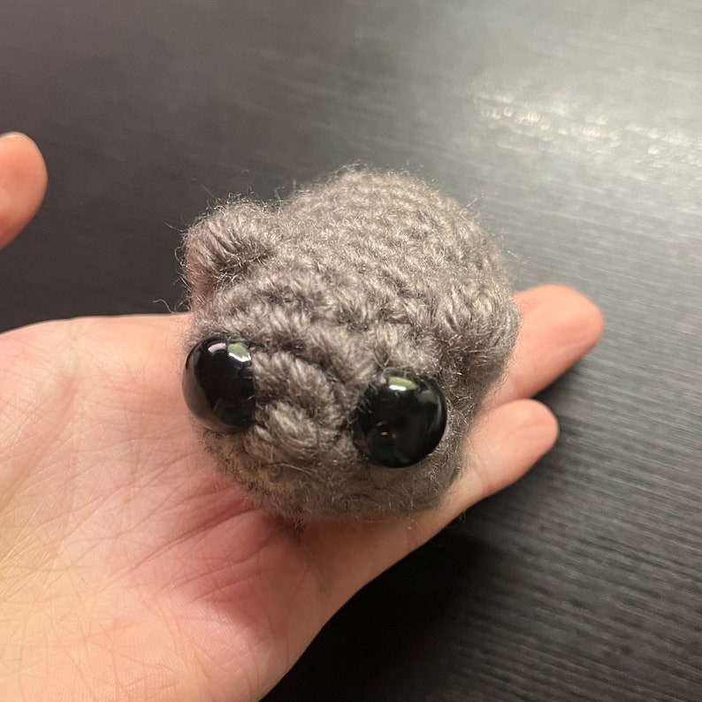 Crochet Sad Hamster, Tiktok Meme Sad Hamster Plush, Cute Coquette ...