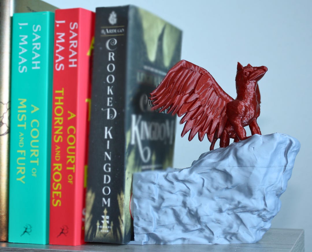Griffin Bookend Fourth Wing Inspired - Etsy