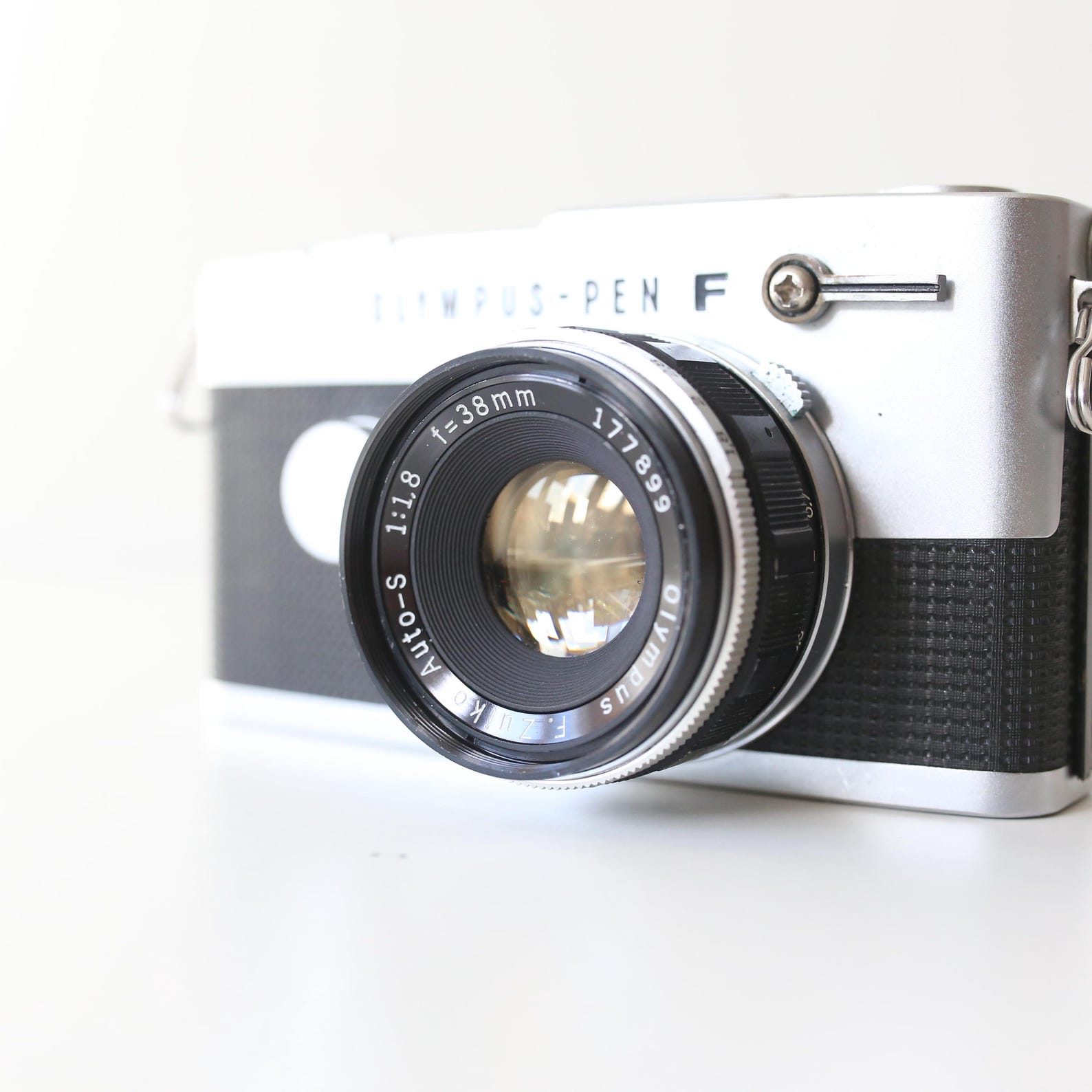 Olympus PEN FT Half Frame SLR Film Camera With Super Sharp 38mm F/1.8 F ...