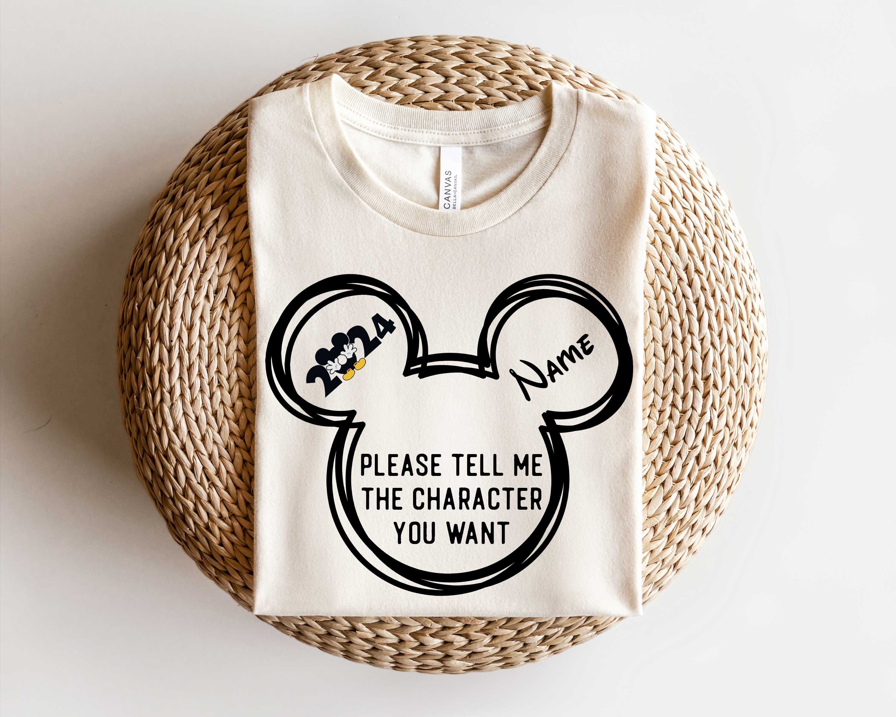 Disney All Characters Shirt, Custom Disney Shirts, Mickey, Minne, Pluto ...