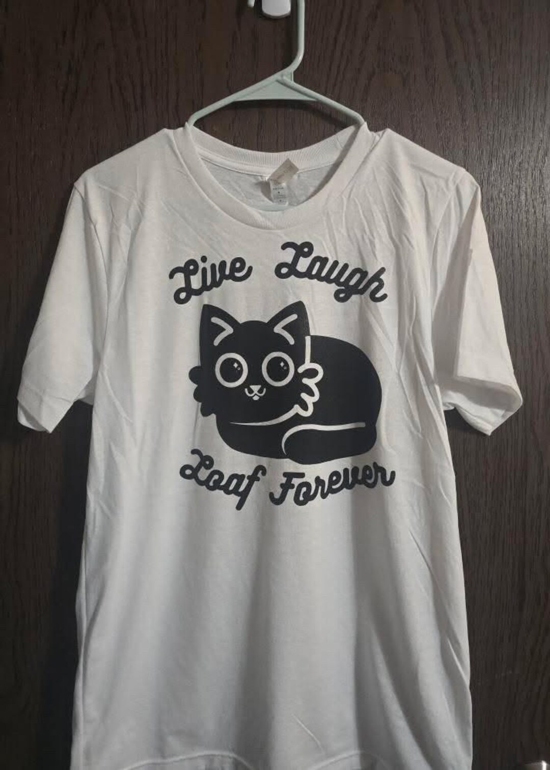 Screen Printed TSHIRT Live Laugh Loaf - Etsy