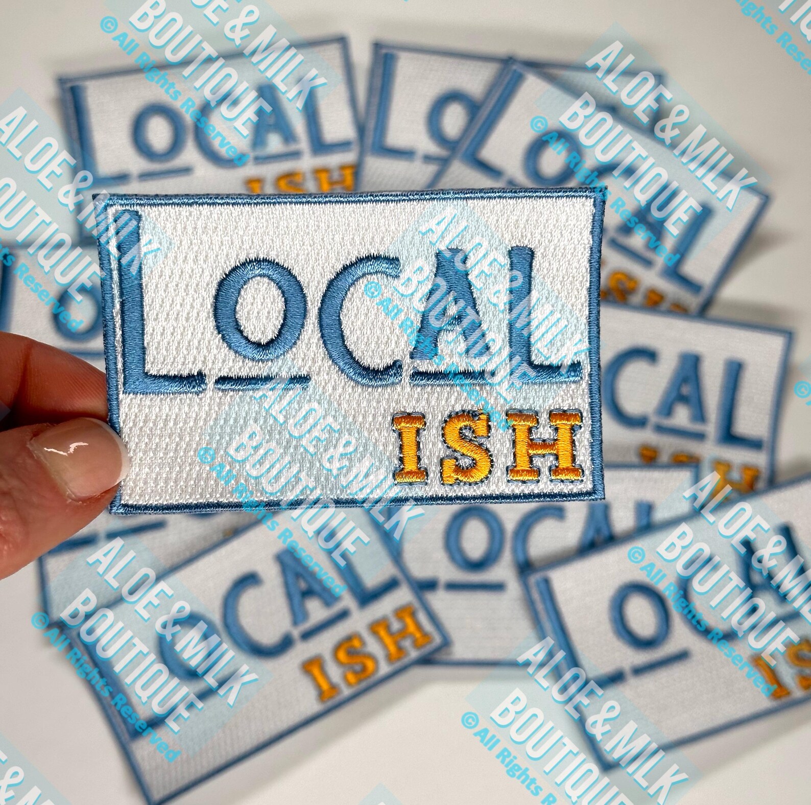 Embroidered Florida Beach Patches: Local-ish Iron-on Applique - Etsy