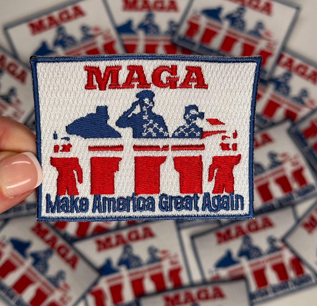 MAGA Soldier President, Trump Patch, Election Patches, MAGA, USA ...