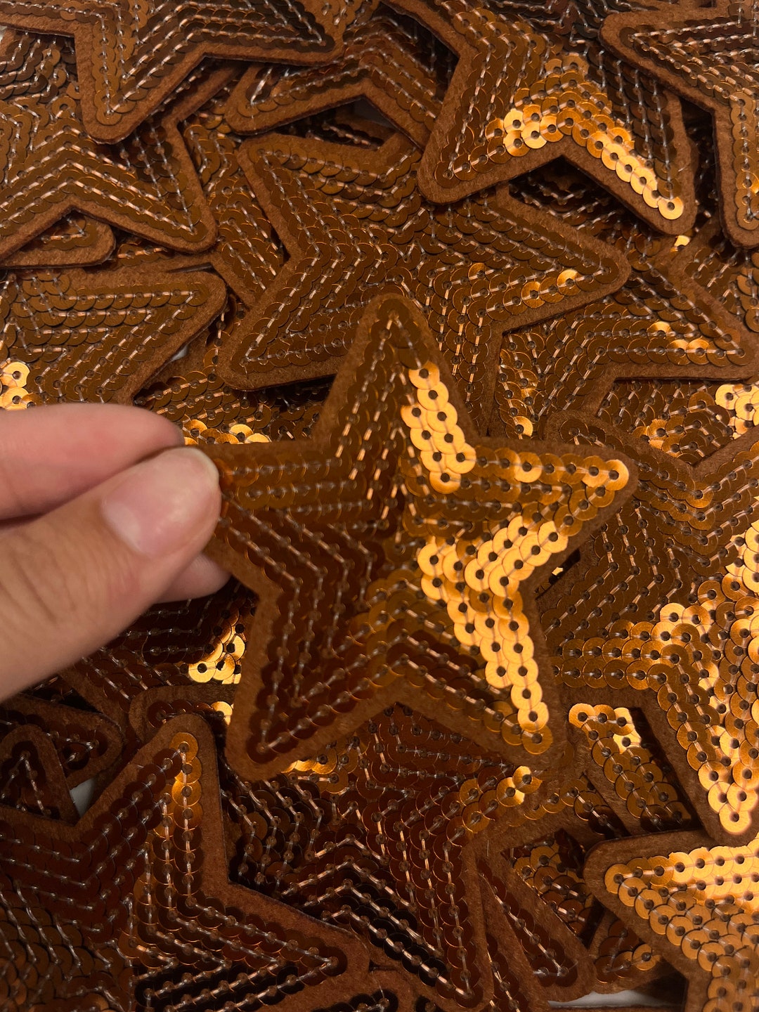 Sequin Star Small 7.3cm, Sequin Patches, Dance Patch, Cheer Patches ...