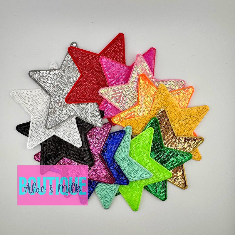Large Sequin Patch - Etsy