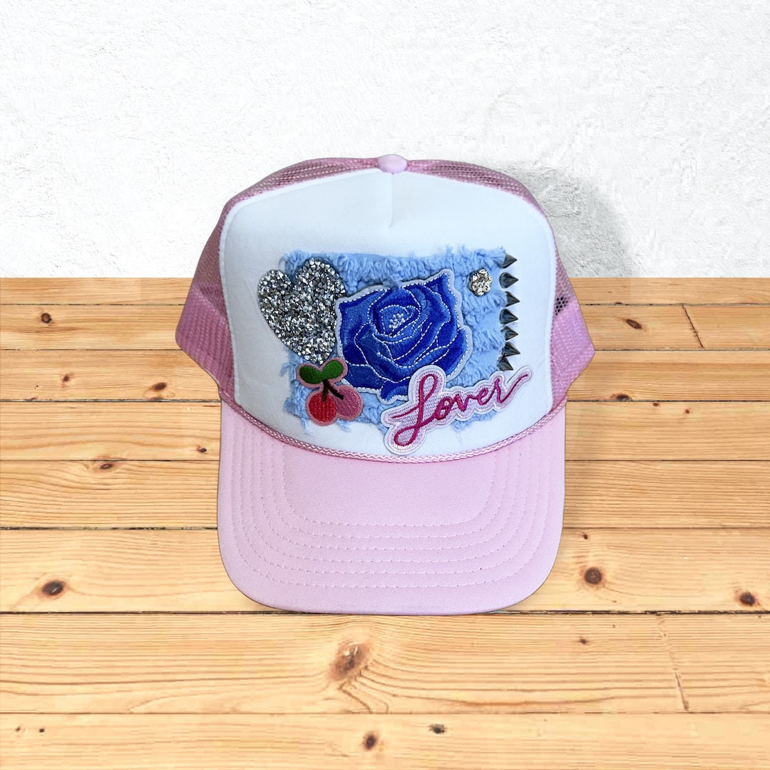 Custom Trucker Hat With Patches Taylor Swift - Etsy