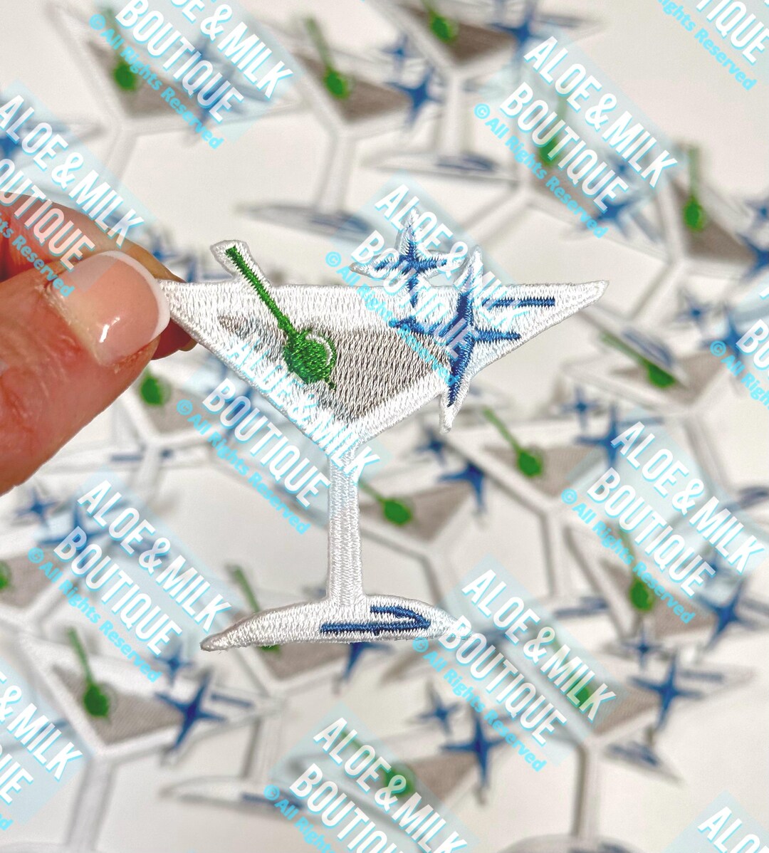 Martini Glass, Drinking Patches, Spirits Patches, Tequila Patch ...