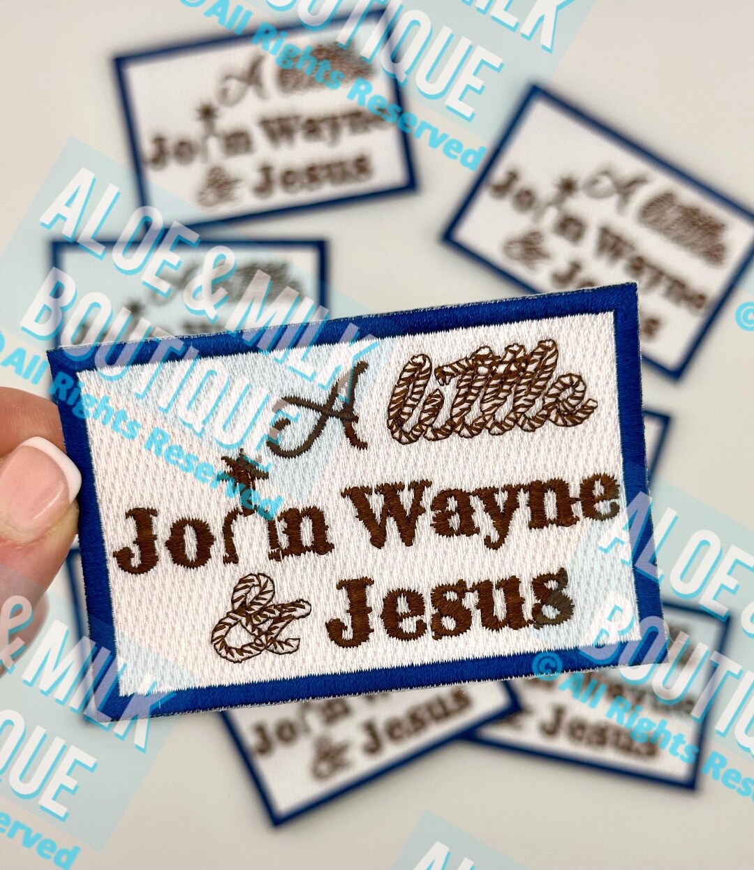 John Wayne and Jesus Patch, John Wayne, John Wayne Patches, Western ...