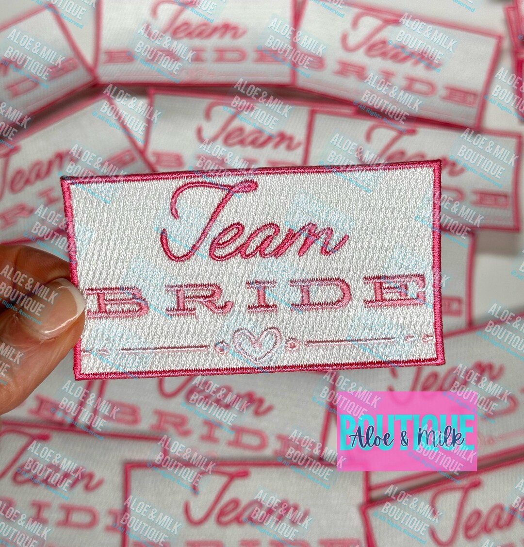 Team Bride, Bridesmaid, Bridesmaid Patches, Bride Patches, Wedding ...