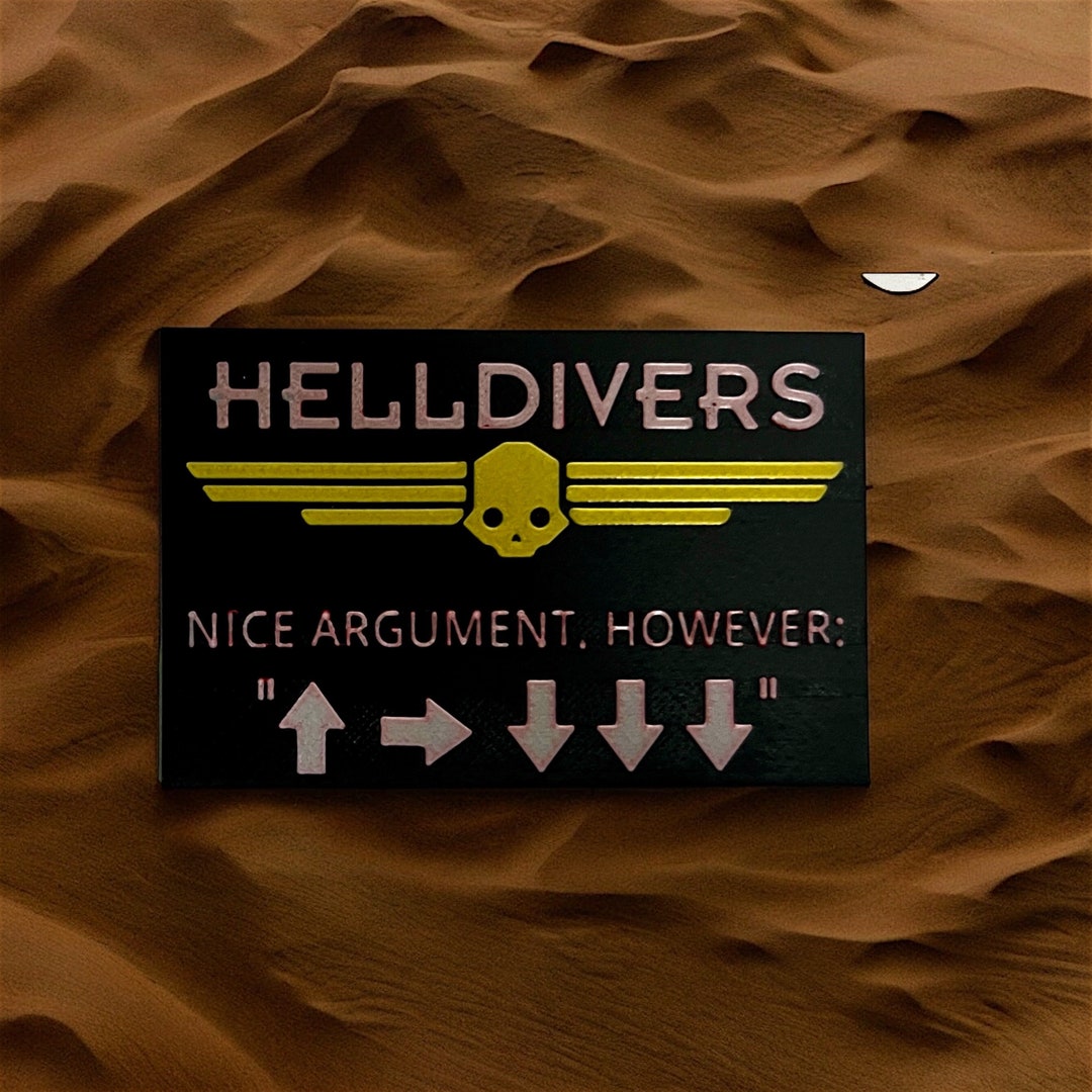 Helldiver Stratagem Patch - Etsy