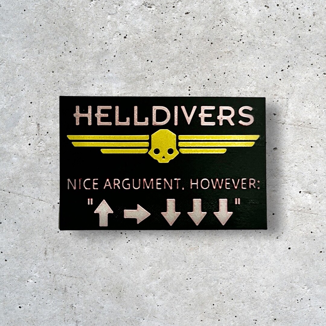 Helldiver Stratagem Patch - Etsy