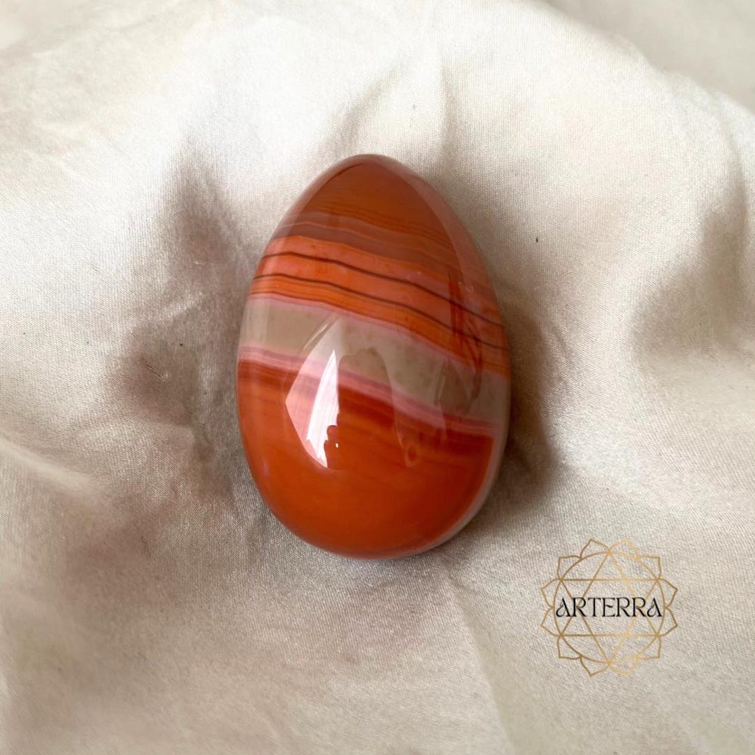 Ovo Carneol yoni tamanho M perfurado - Etsy Portugal