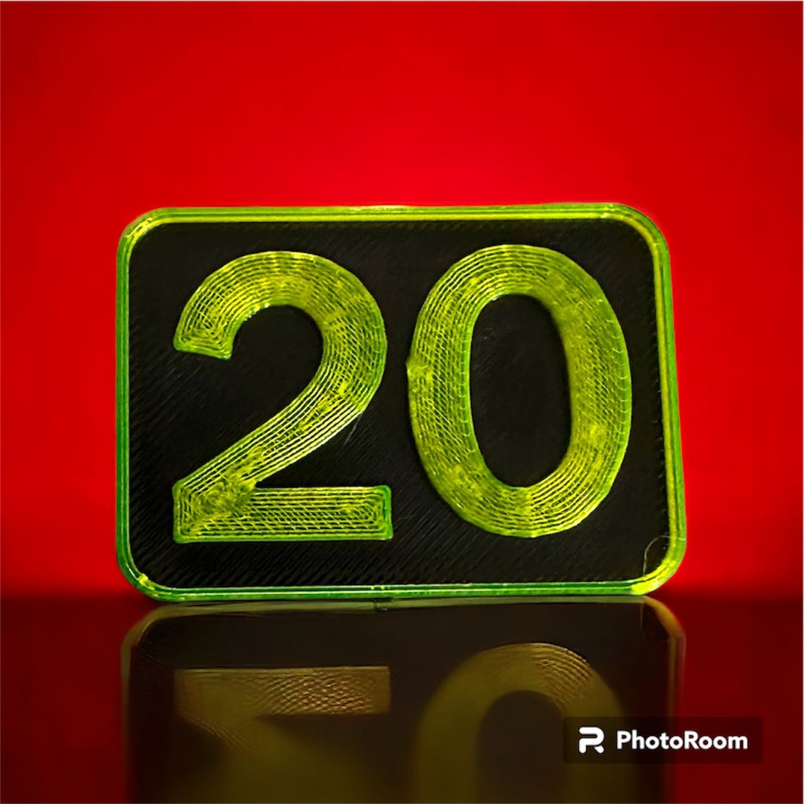 2 Digit Frag Rack Price Tag - Etsy