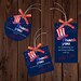 Editable 4th of July Birthday Favor Tag Template | Printable Patriotic ...