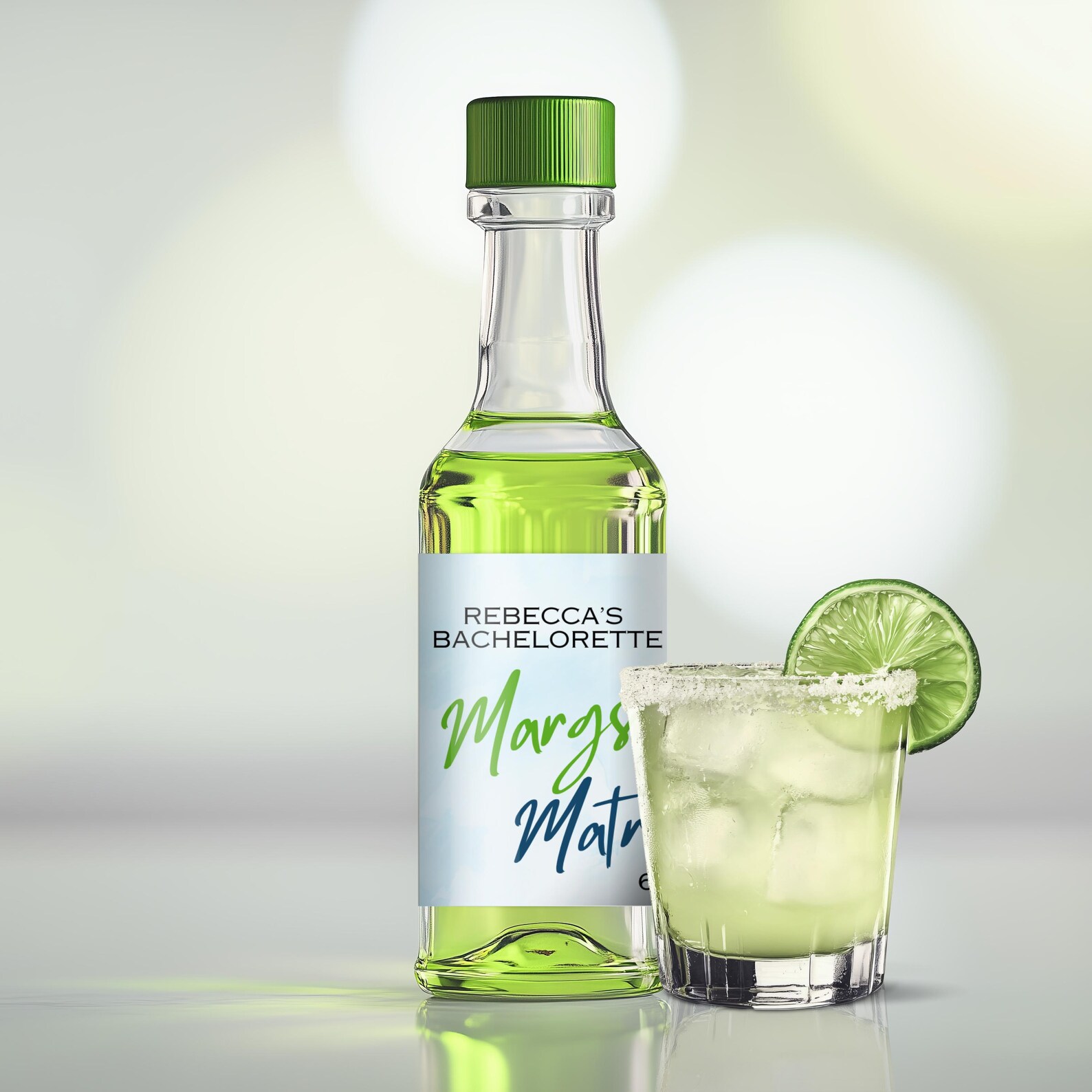 Mini Liquor Bottle Labels - Custom Party Favors - Editable Templates ...