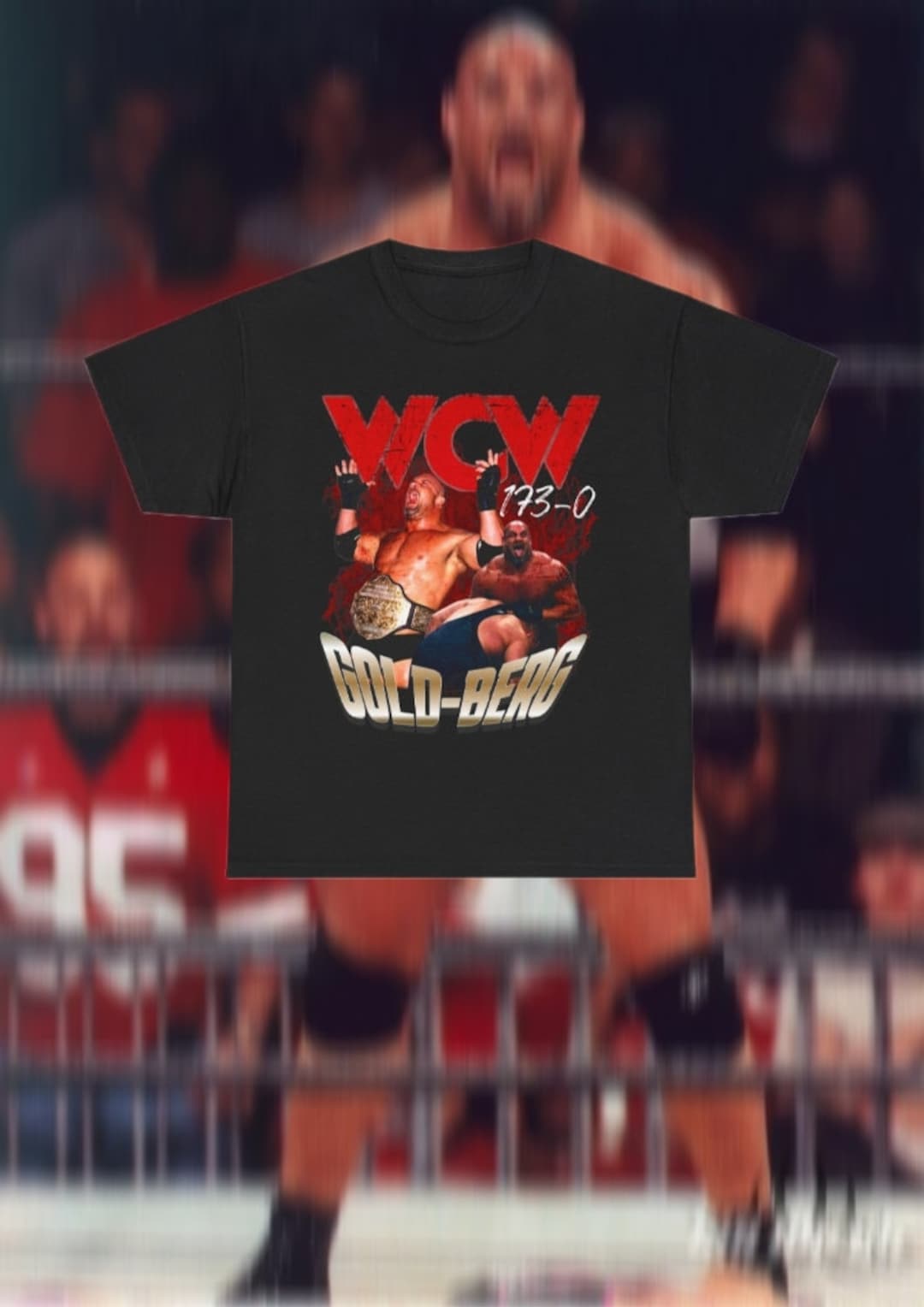 Goldberg Vintage Style Wrestling Graphic Tee wwe,wwf,wcw - Etsy