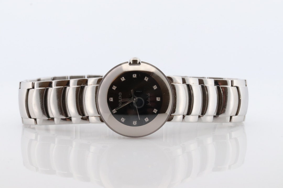 RADO Jubile Diamond Silver Stainless Steel Watch. RADO Diastar Bracelet ...