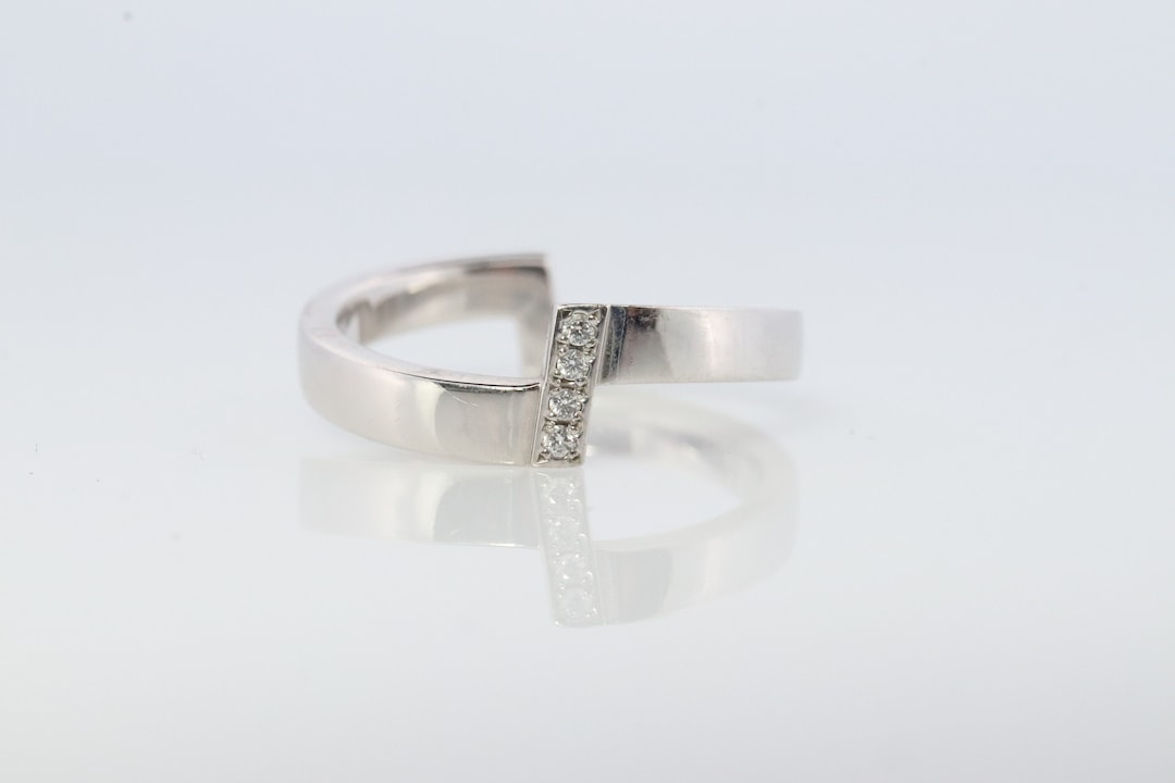 Mikimoto Ring. Vintage 750 Mikimoto Diamond Shifted Ring. Mikimoto ...