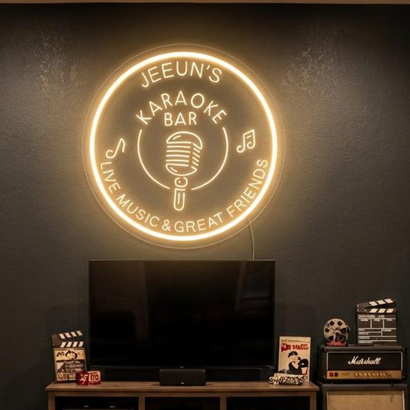 Karaoke Sign Personalized - Etsy