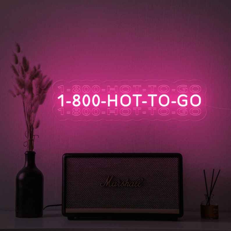 HOT TO GO Neon Sign, Midwest Princess ,gift for Hot Girls, Chappell ...