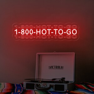HOT TO GO Neon Sign, Midwest Princess ,gift for Hot Girls, Chappell ...