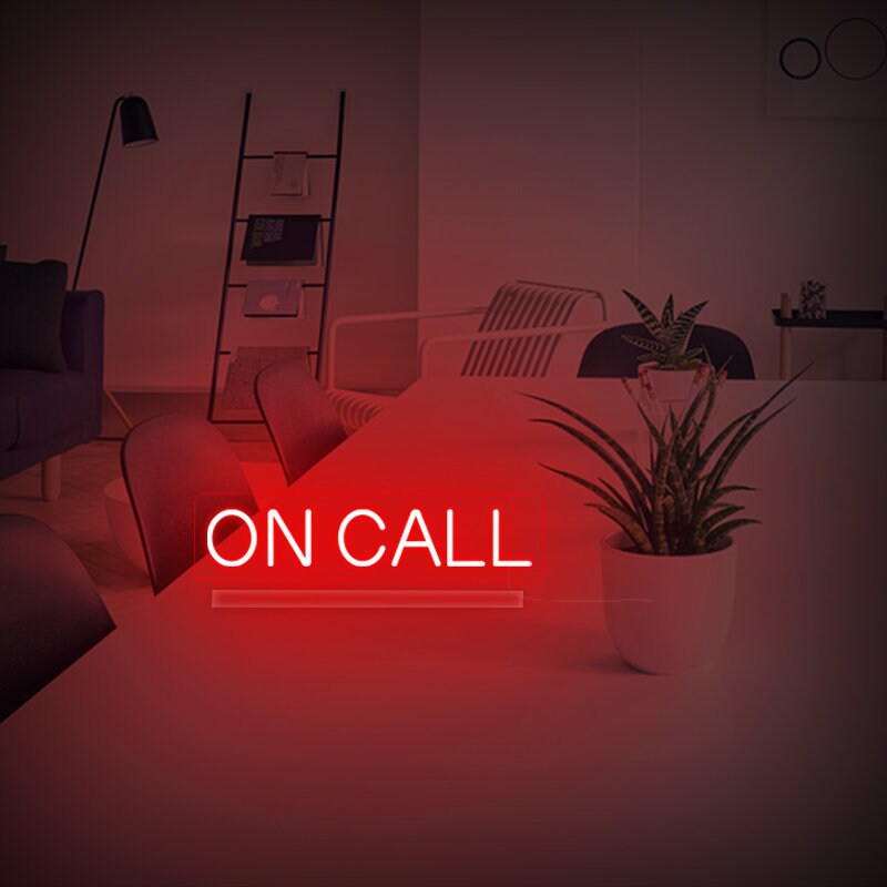 On Call Desk Neon Sign, Office Meeting Neon Sign,coworker Gift Office ...