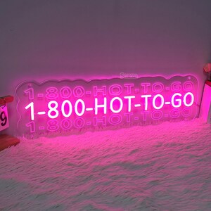 HOT TO GO Neon Sign, Midwest Princess ,gift for Hot Girls, Chappell ...