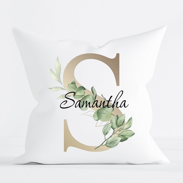 Initial Cushion - Etsy