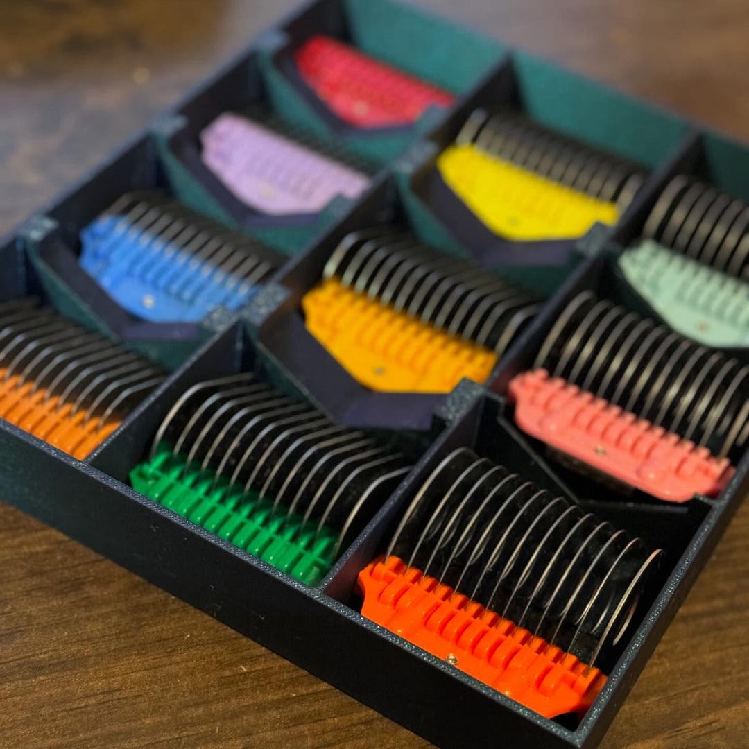 Dog Grooming Lay Flat Wide Clipper Guard Organizer - Etsy