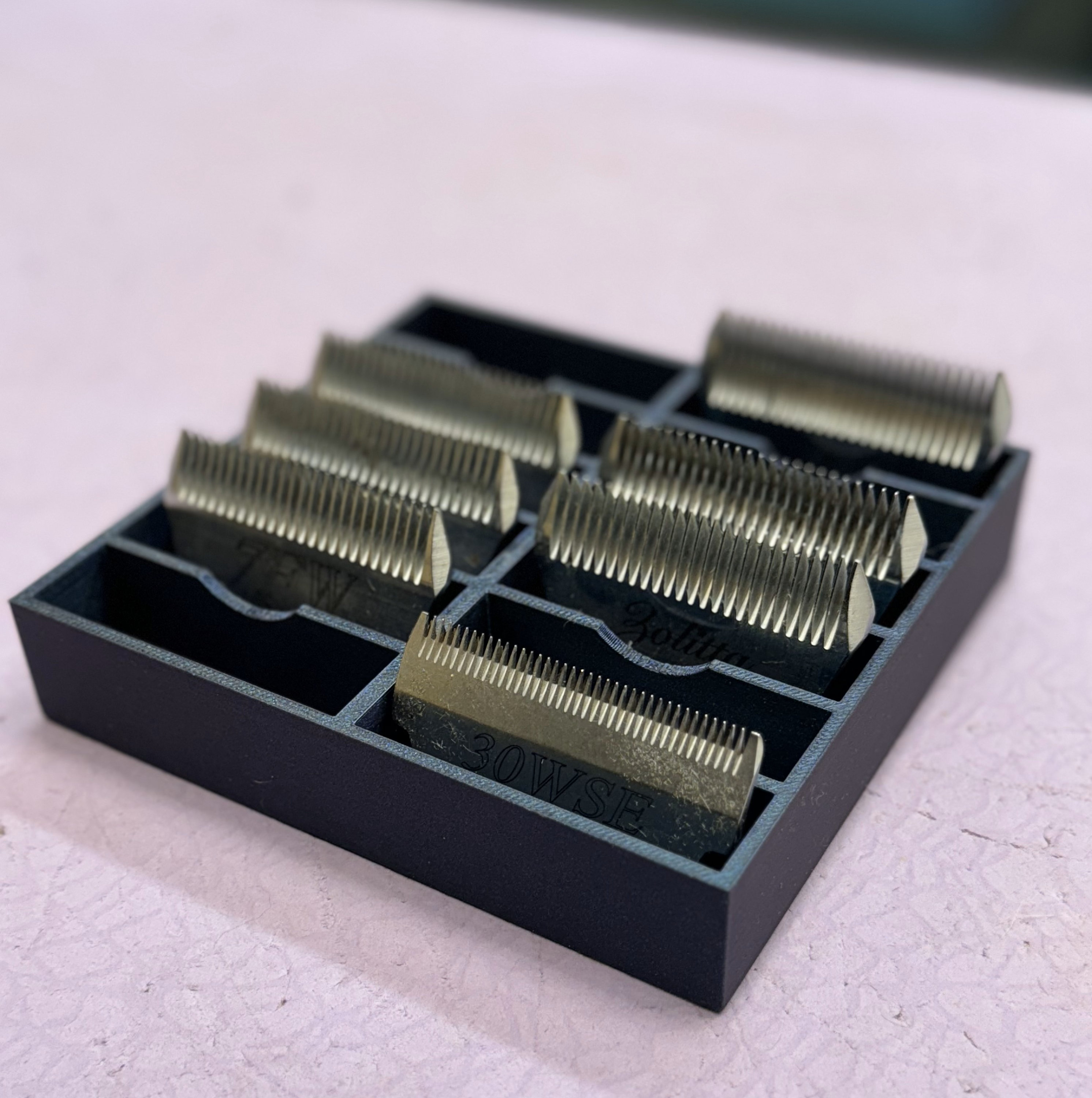 Clipper Blade Storage Bins - Etsy