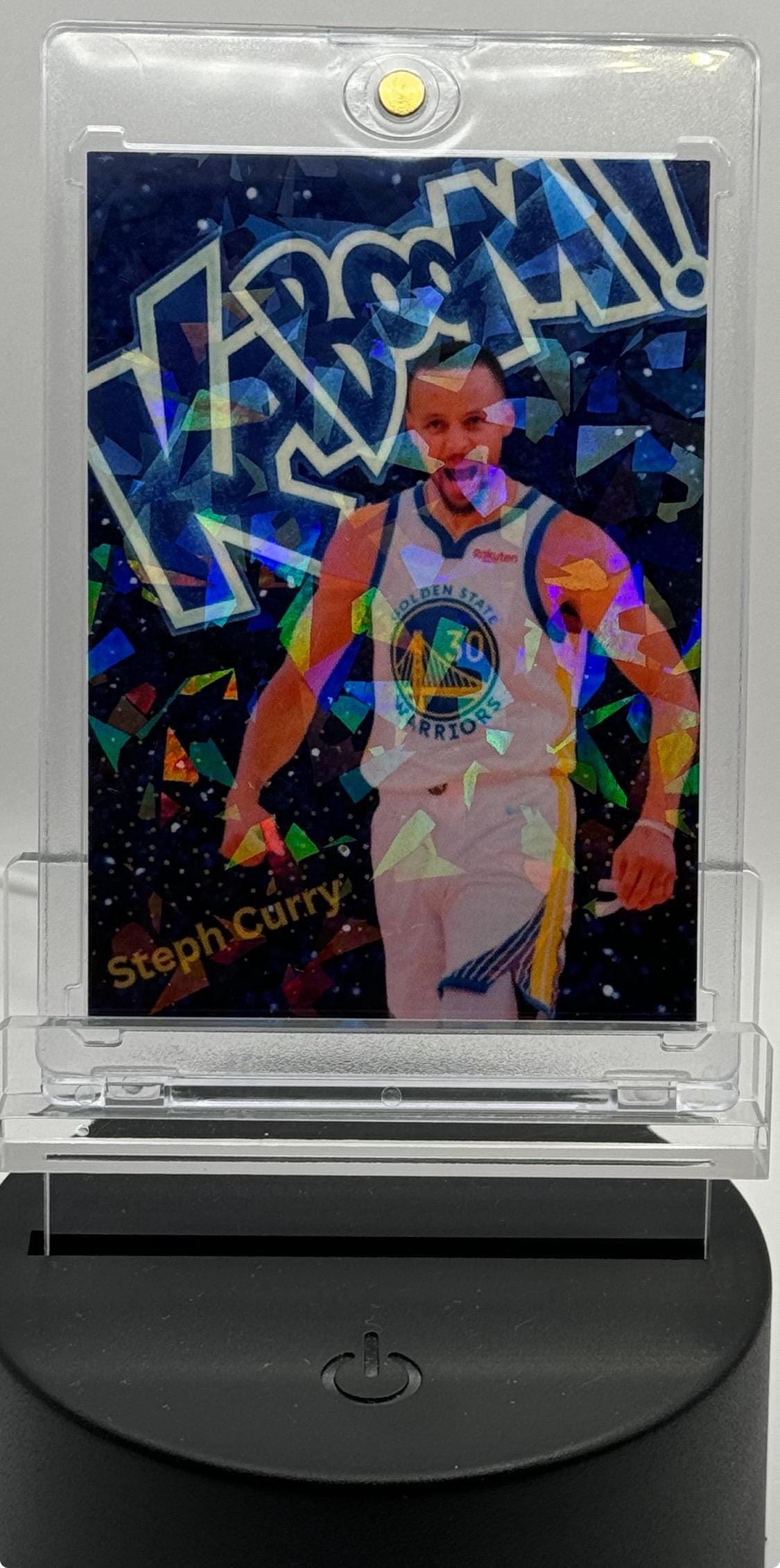 2024 Steph Curry 30 Golden State Warriors Kaboom Cracked Ice - Etsy