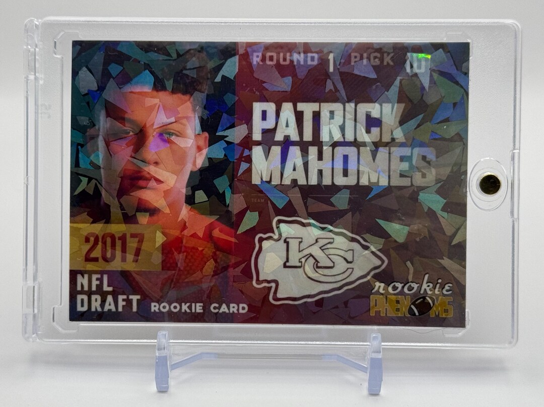2017 Patrick Mahomes Kansas City Chiefs NFL DRAFT Rookie PHENOMS Holo ...