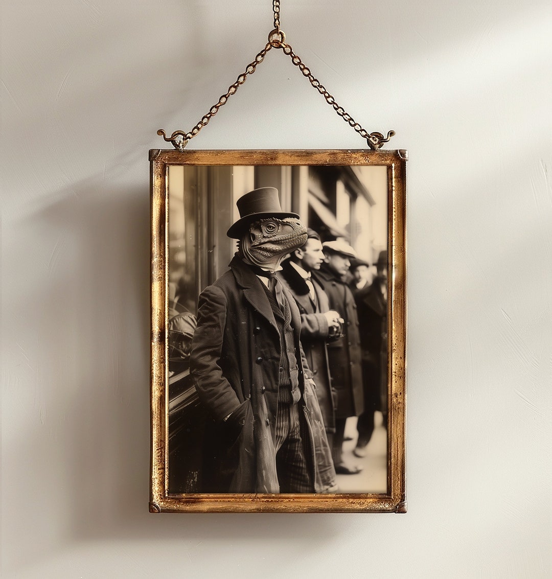 Mr T Rex, Vintage Victorian Gothic Vintage Photography, Digital Art ...