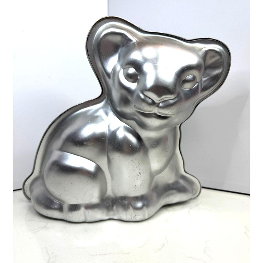 1974 Wilton Lion King Simba 3D Cake Pan Mold / Tiger Cub #502-135 - Etsy
