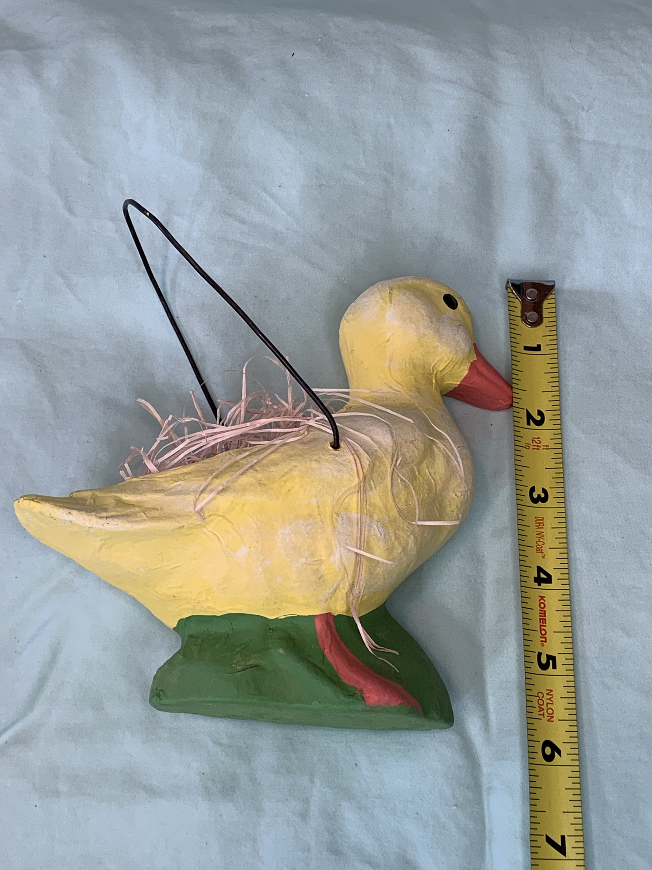 Paper Mache Chick Candy Container VINTAGE GERMAN MADE - Etsy