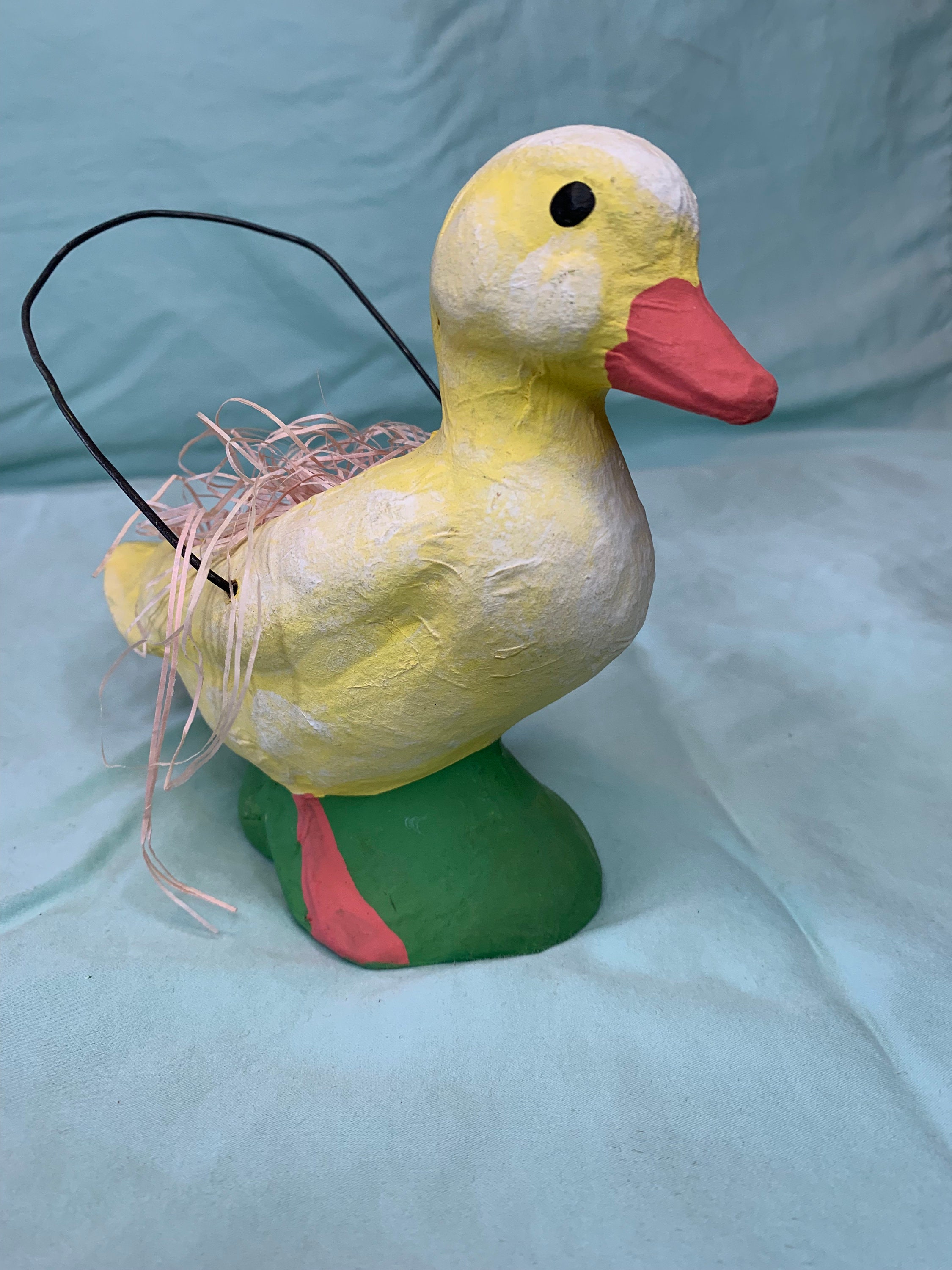 Paper Mache Chick Candy Container VINTAGE GERMAN MADE - Etsy