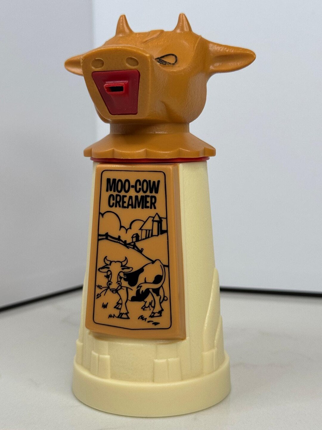 Whirley Industries moo Cow Creamer Molded Plastic Made in USA Kitschy ...