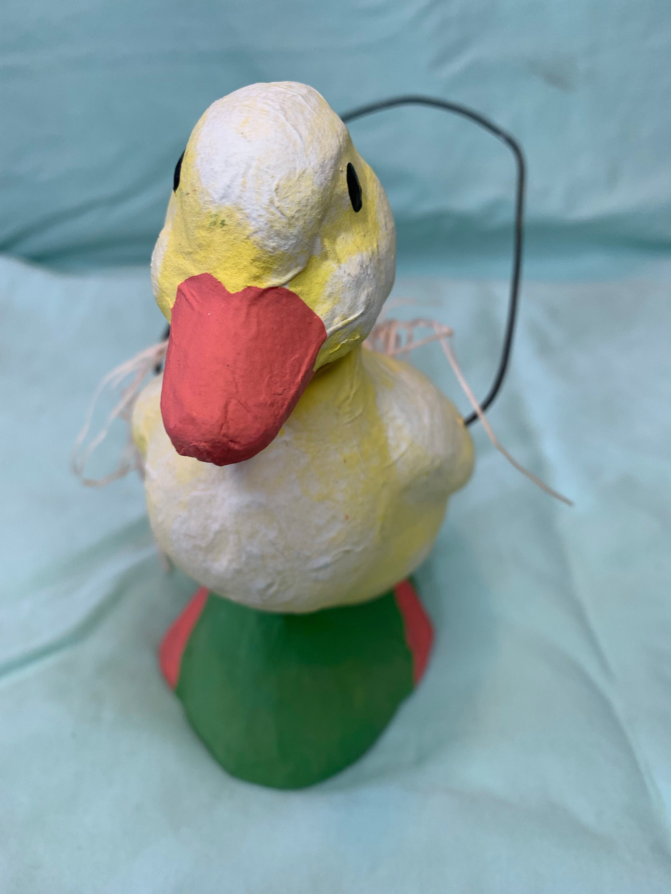 Paper Mache Chick Candy Container VINTAGE GERMAN MADE - Etsy