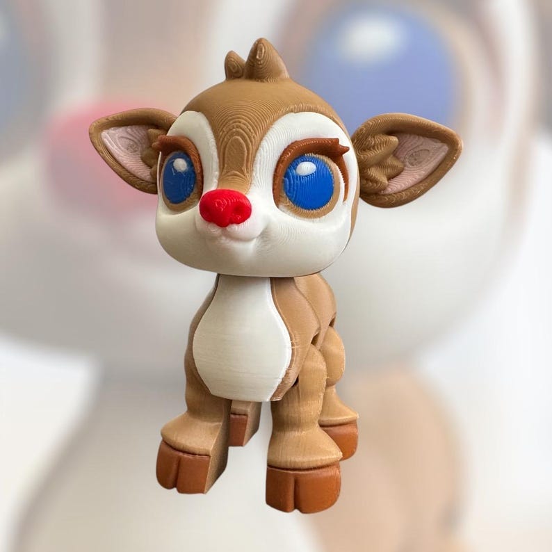 Fully Articulated Holiday Reindeer Collection | Customizable Holiday ...