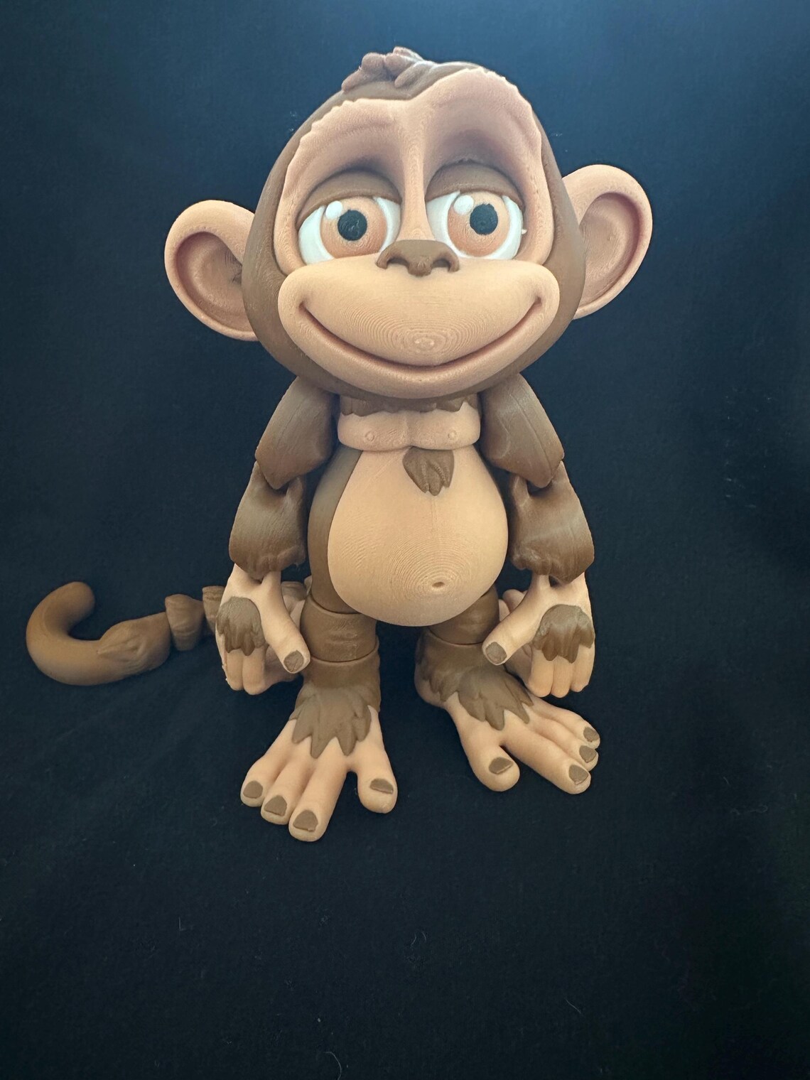 Articulated Monkey: Fully Articulated 3D Printed Hanging Monkey ...