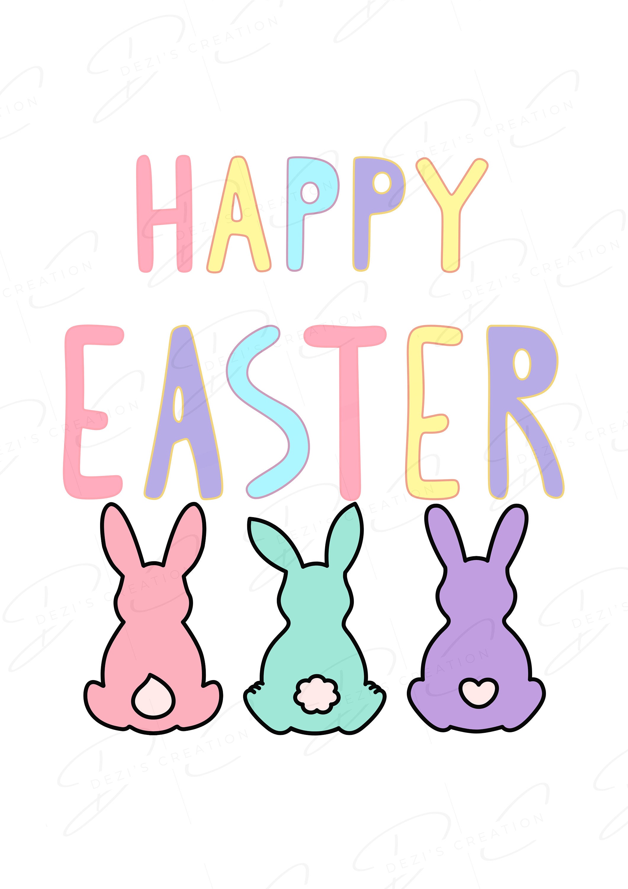 Happy Easter Peeps, Digital Download - Svg, Png, Png, Pdf - Etsy