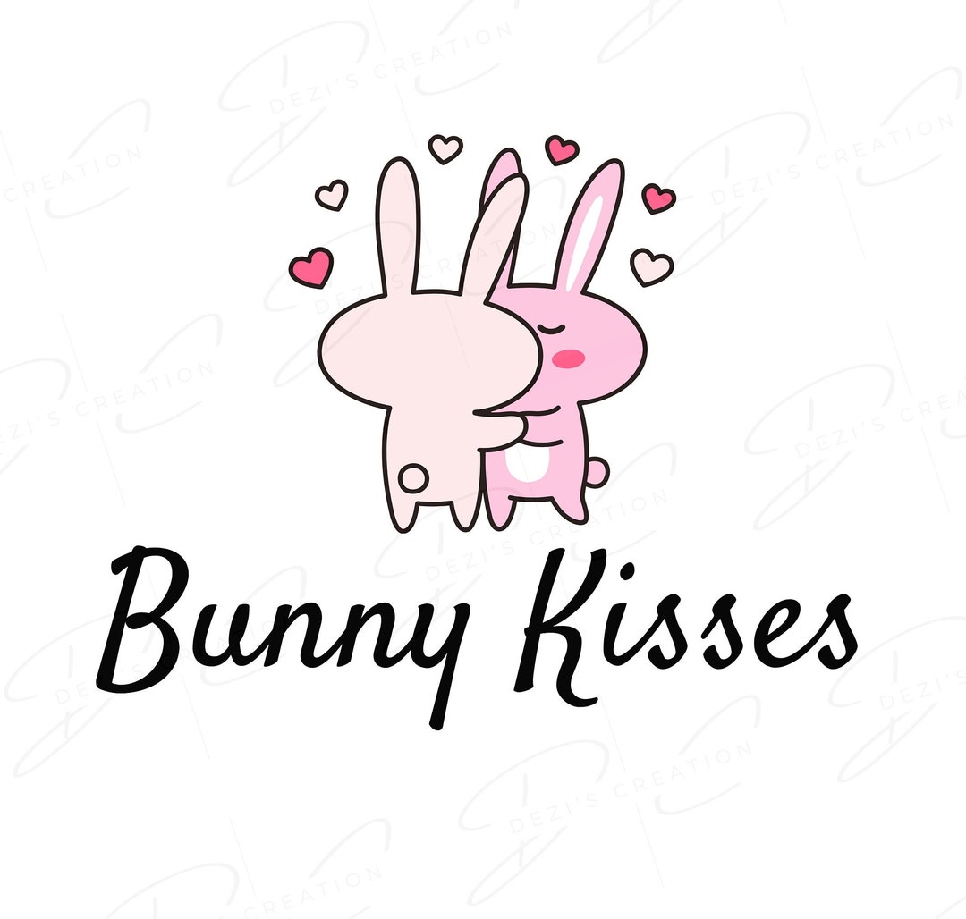 Bunny Kisses Digital File - Svg, Png, Jpg, Pdf - Instant Download - Etsy