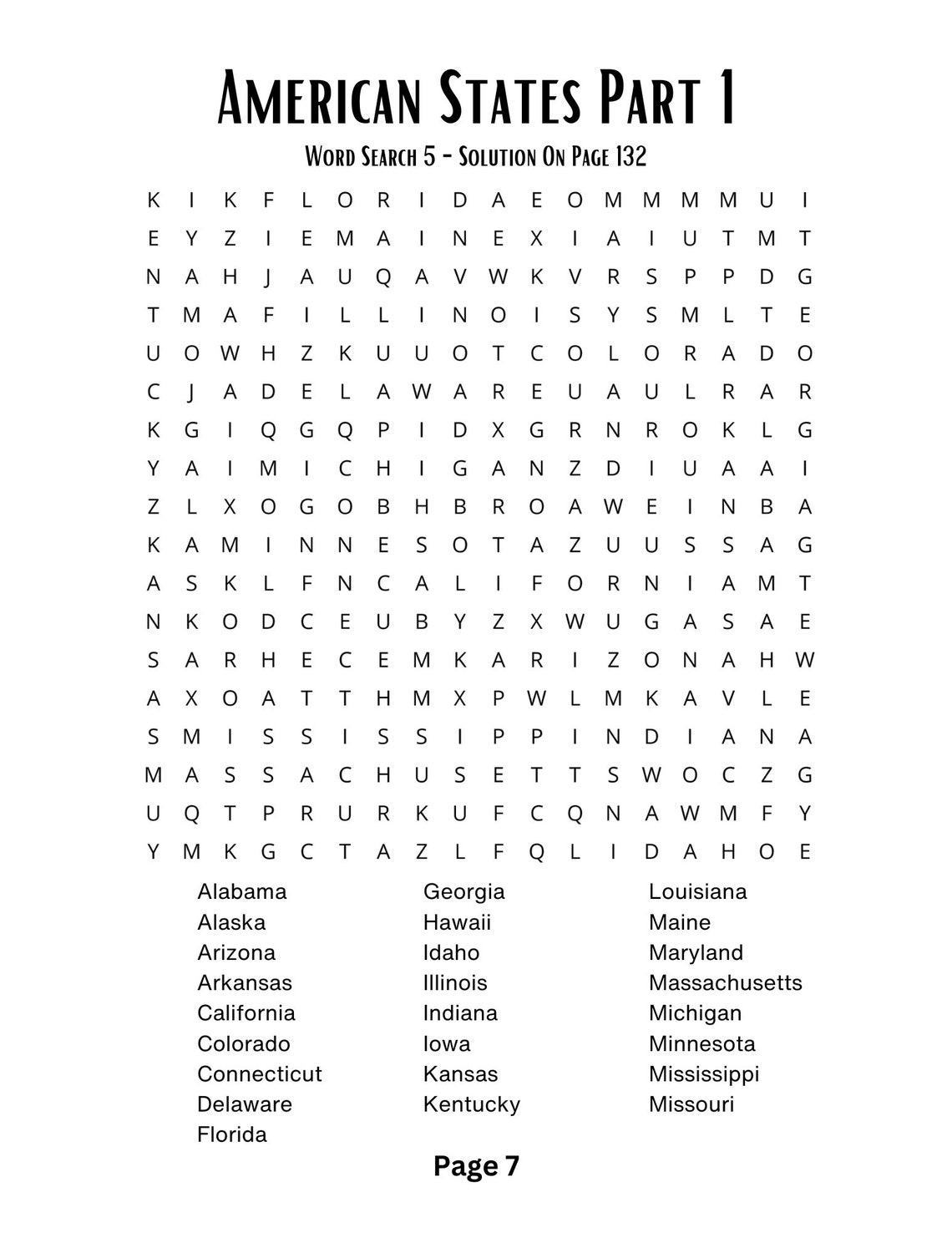 Fun & Relaxing Large Print Word Search Puzzles for Adults and Seniors ...