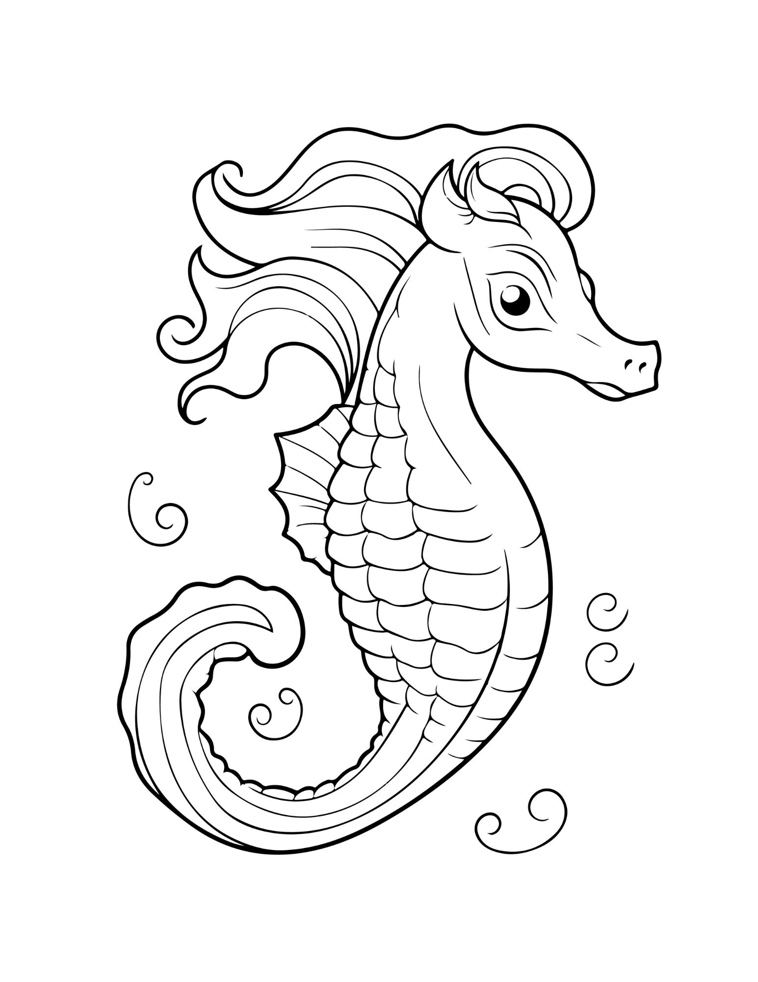 Ocean Friends Coloring Pages for Kids - Etsy