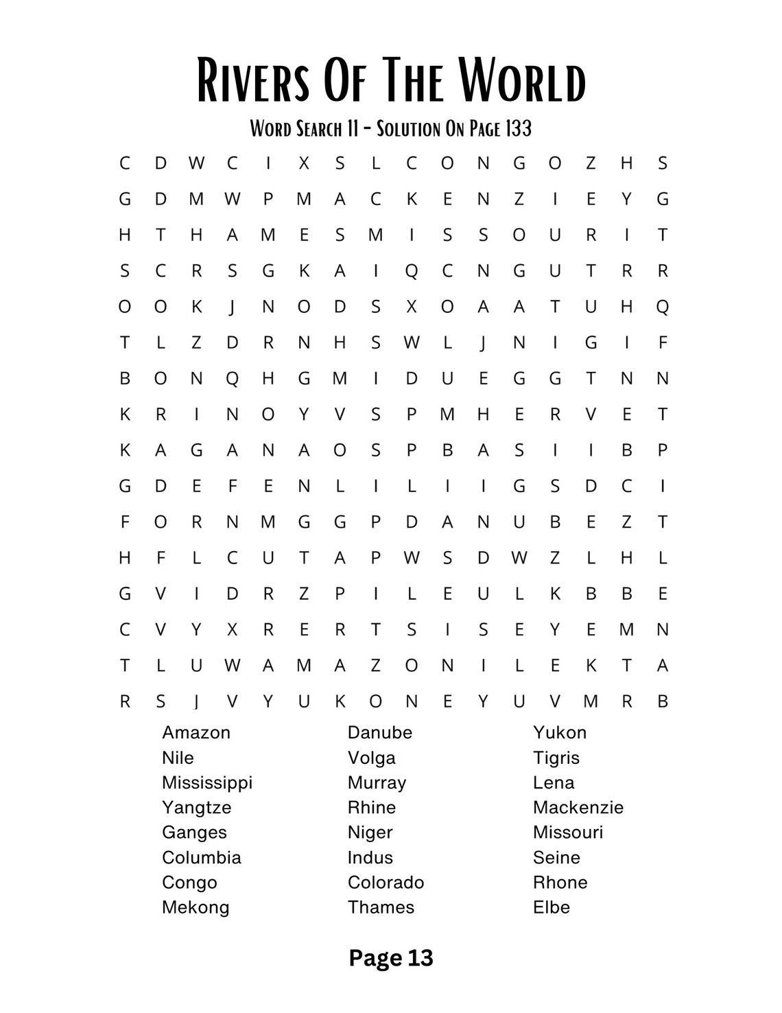 Fun & Relaxing Large Print Word Search Puzzles for Adults and Seniors ...