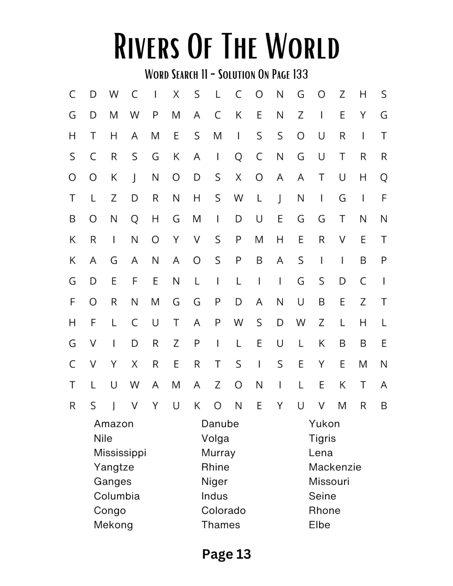 Fun & Relaxing Large Print Word Search Puzzles for Adults and Seniors ...