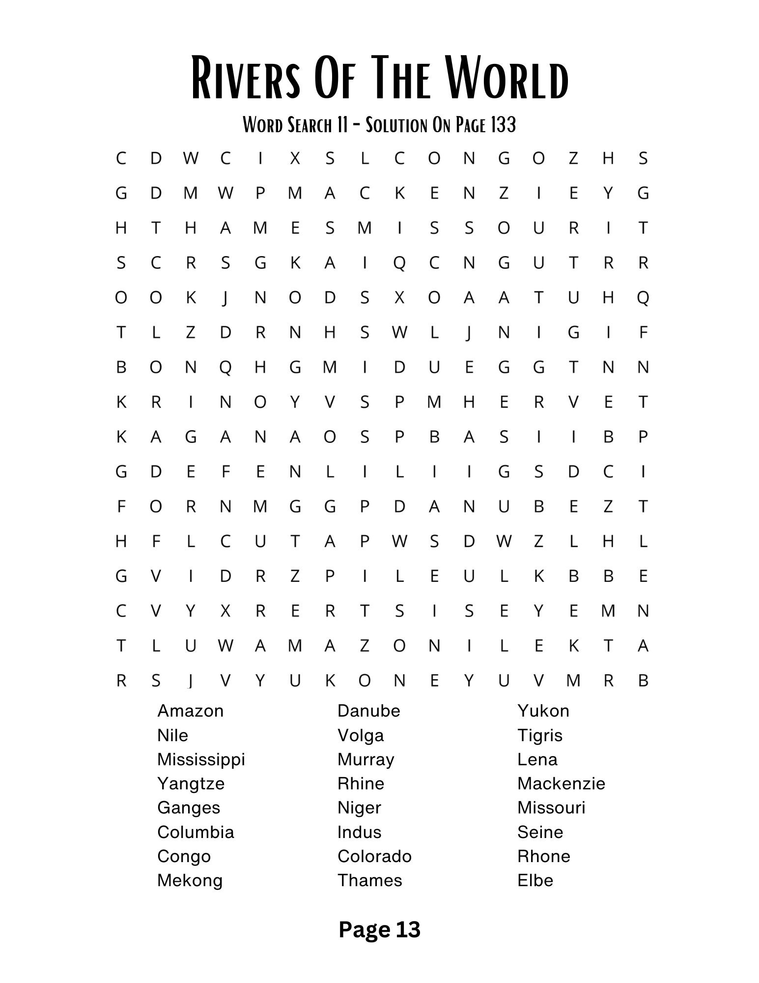 Fun & Relaxing Large Print Word Search Puzzles for Adults and Seniors ...
