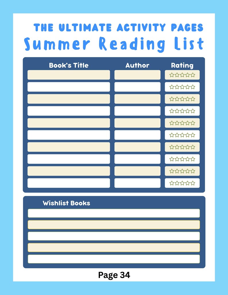 The Ultimate Activity Pages for Kids 8-14 | Digital Download - Etsy