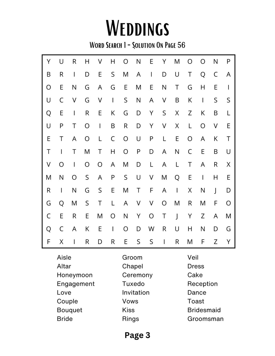 50 Word Search Puzzles for Adults & Seniors -- Digital Download - Etsy